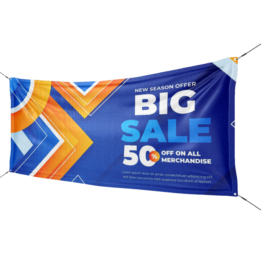 Custom Vinyl Banners - RushPromo.com